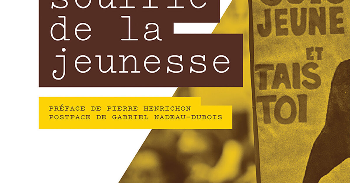 Le souffle de la jeunesse | Écosociété